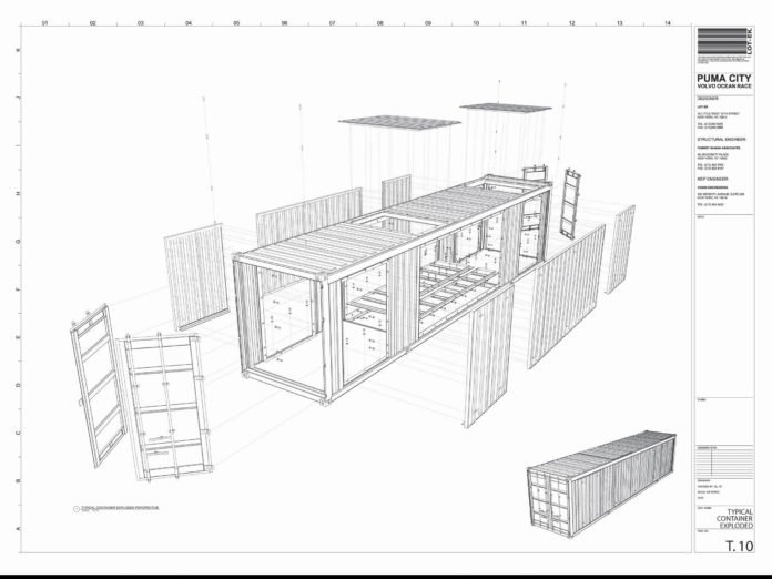 Shipping Containers turned into PUMA City Store | Love Container Homes