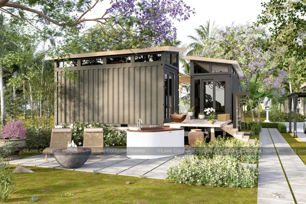 Aloha Eco Haven - A Shipping Container Home on Trailer in Hawaii - Love ...