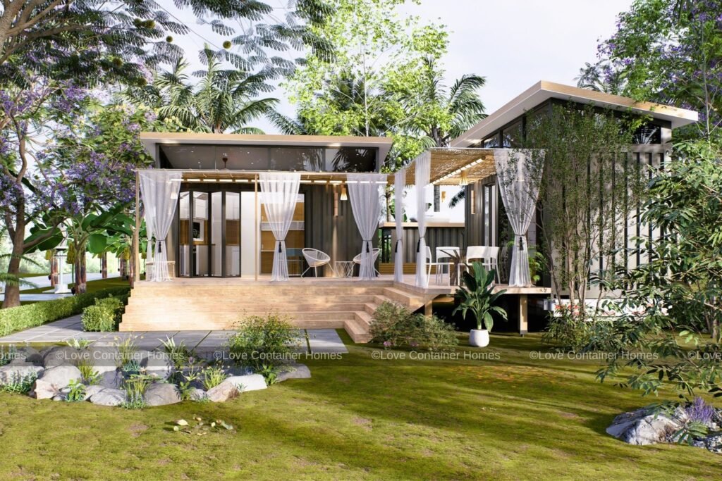 Aloha Eco Haven - A Shipping Container Home on Trailer in Hawaii - Love ...